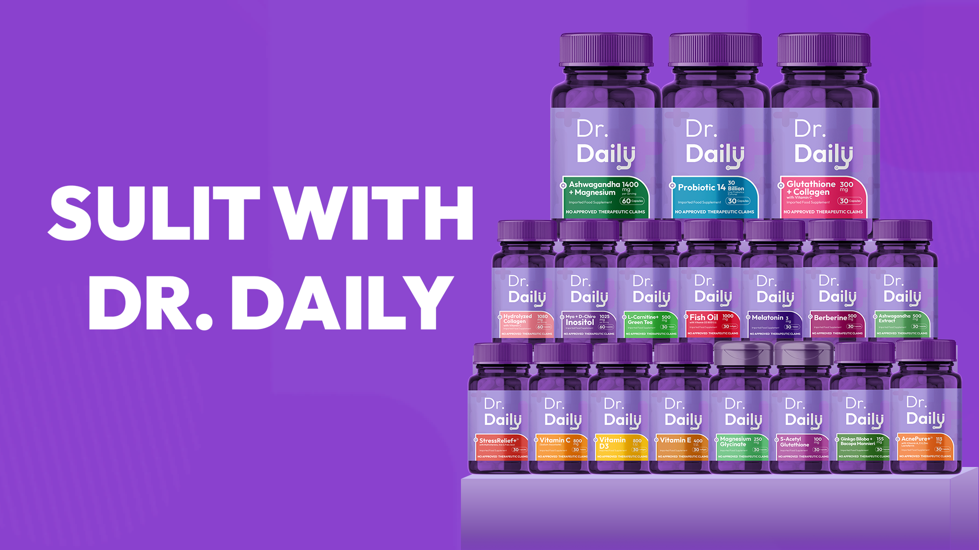 Dr. Daily: Best Value Vitamins & Supplements Philippines - Products